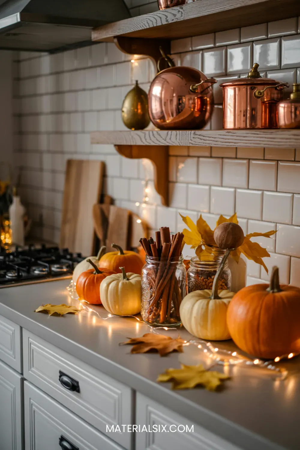 30 Cozy Thanksgiving Kitchen Decor Ideas You’ll Want to Copy - MaterialSix