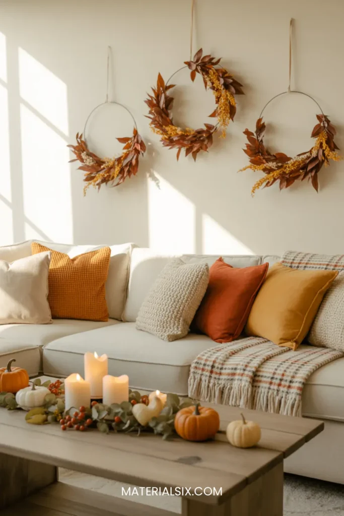 25 Cozy Thanksgiving Living Room Decor Ideas You’ll Fall in Love With ...