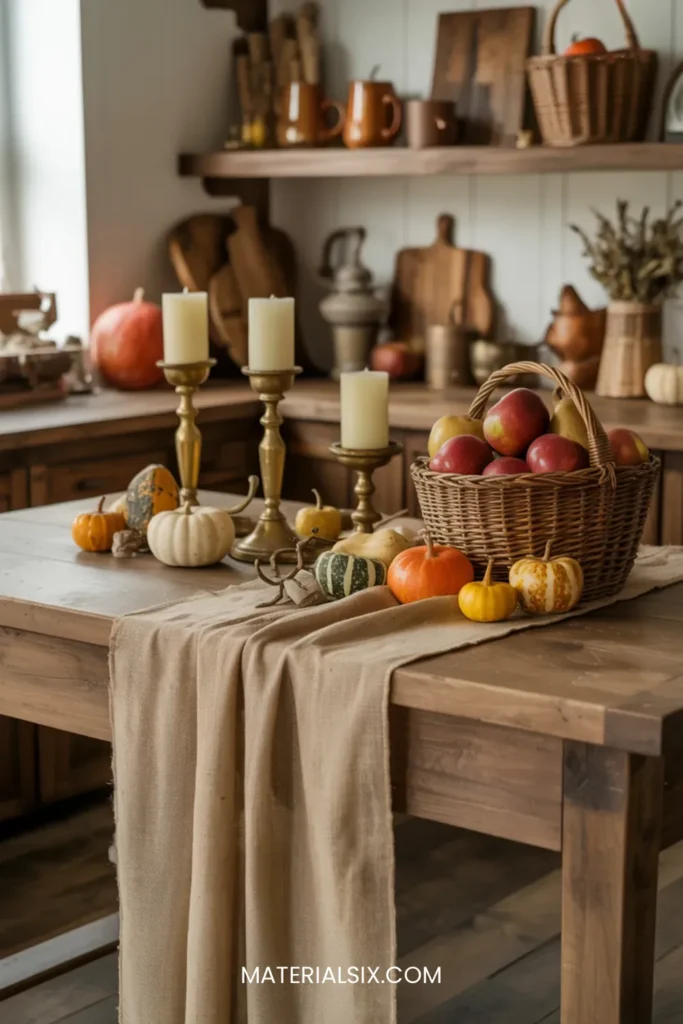 30 Cozy Thanksgiving Kitchen Decor Ideas You’ll Want to Copy - MaterialSix