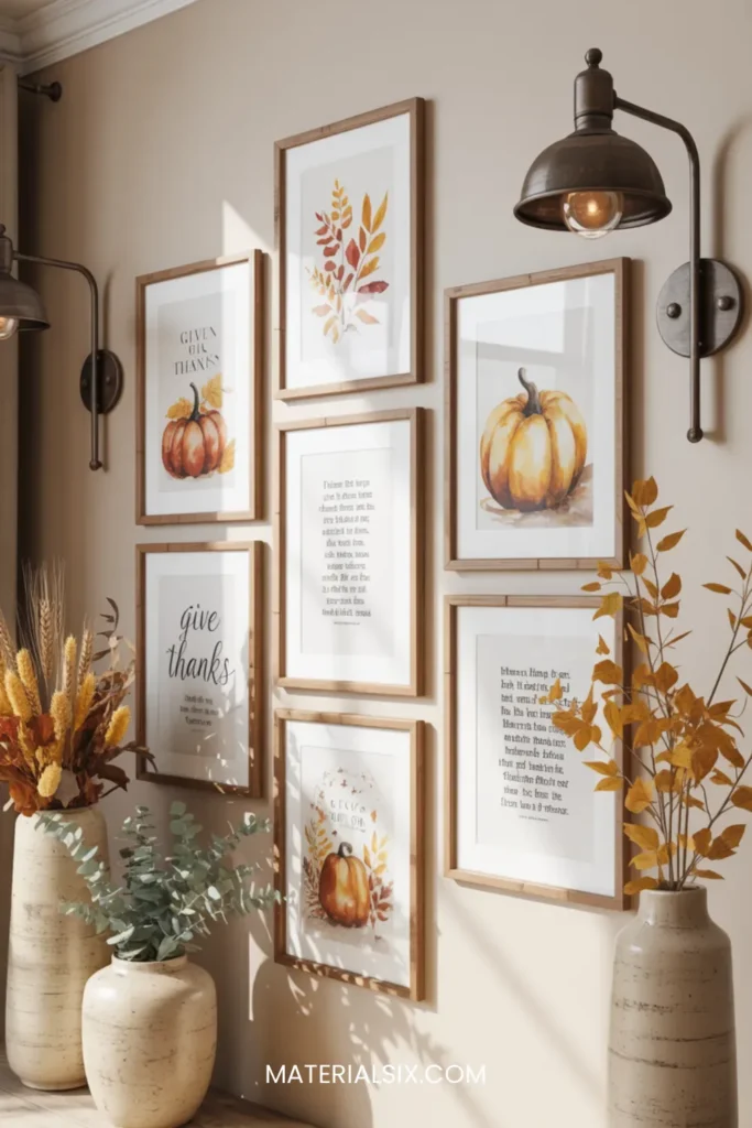 35 Creative Thanksgiving Wall Decor Ideas to Fill Your Home with ...