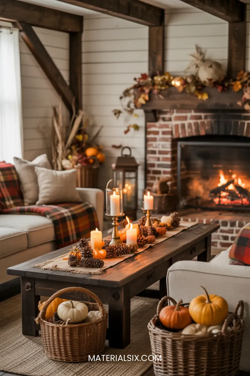 25 Cozy Thanksgiving Living Room Decor Ideas You’ll Fall in Love With ...