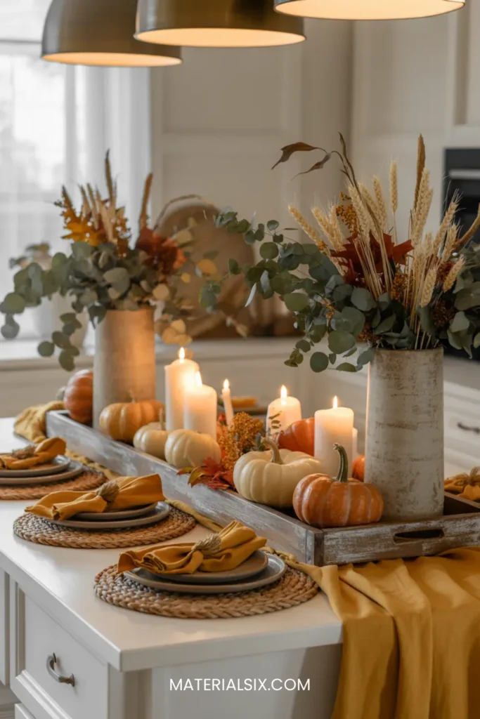 30 Cozy Thanksgiving Kitchen Decor Ideas You’ll Want to Copy - MaterialSix