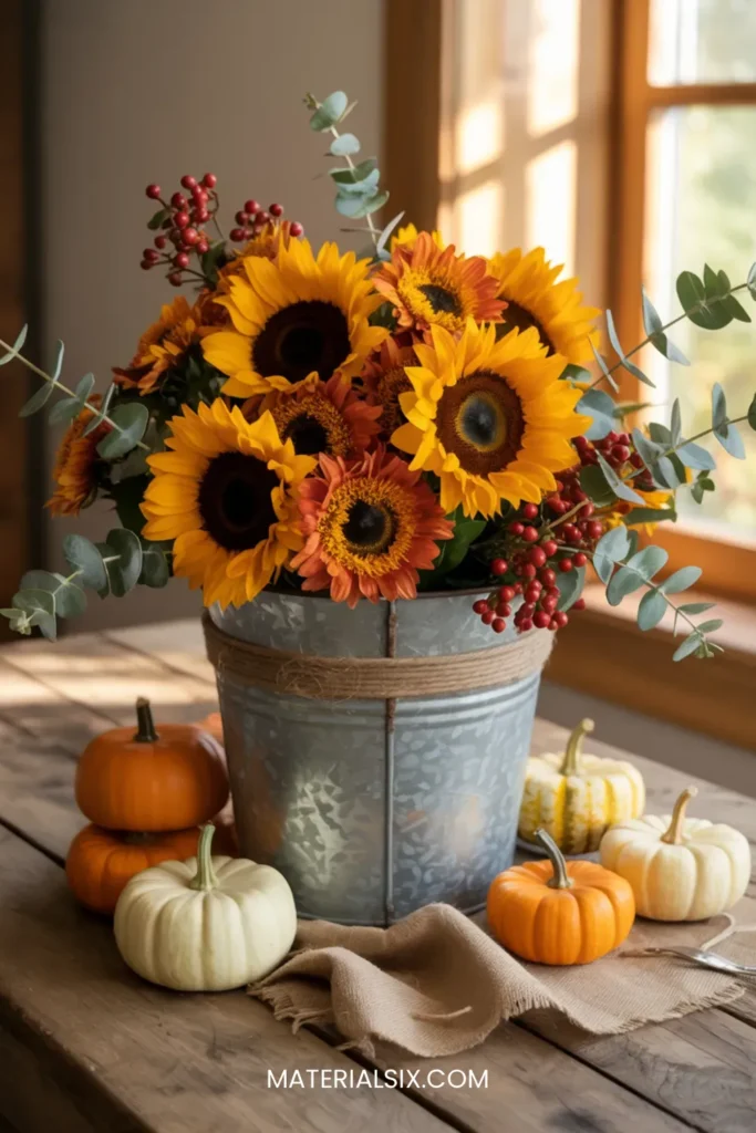 40 Stunning Thanksgiving Floral Arrangements for Every Table - MaterialSix