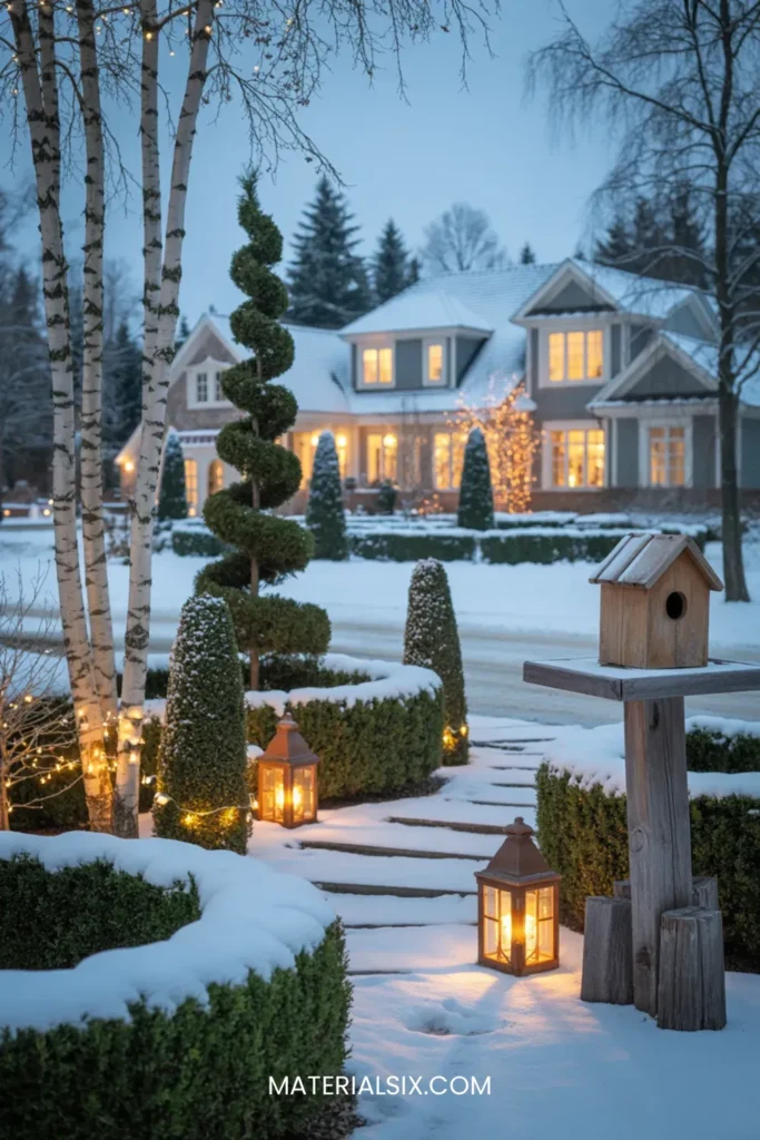 35 Stunning Winter Garden Ideas to Make Your Outdoor Space Magical ...
