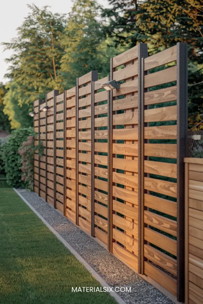 35 Privacy Fence Ideas on a Budget (DIY Backyard Privacy That Looks ...