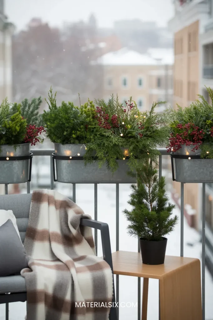 30 Cozy Winter Outdoor Planter Ideas For A Welcoming Porch, Patio ...