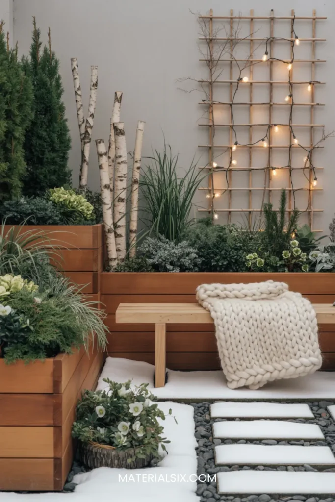 35 Stunning Winter Garden Ideas to Make Your Outdoor Space Magical ...
