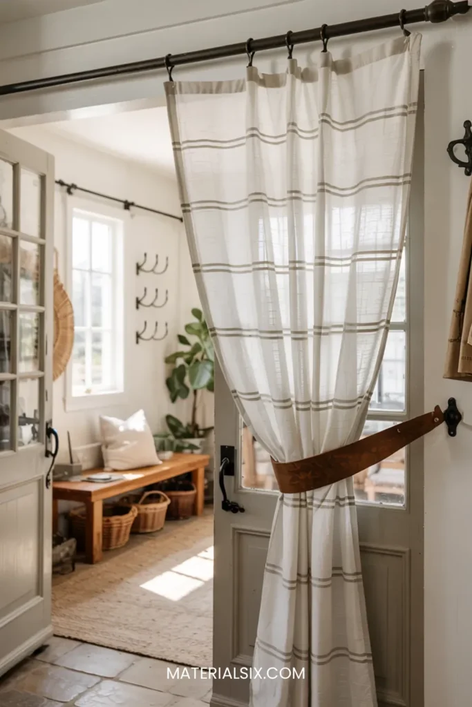 35 Doorway Curtain Ideas That Make Any Room Feel More Private and ...