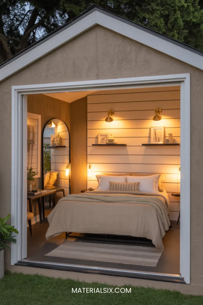 35 Cozy Shed Bedroom Ideas That Look Like a Real Guest Room (Even in a ...