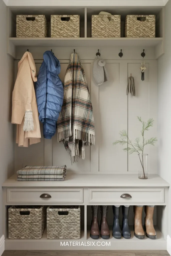 30 Winter Coat Storage Ideas to Keep Your Entryway and Coat Closet ...
