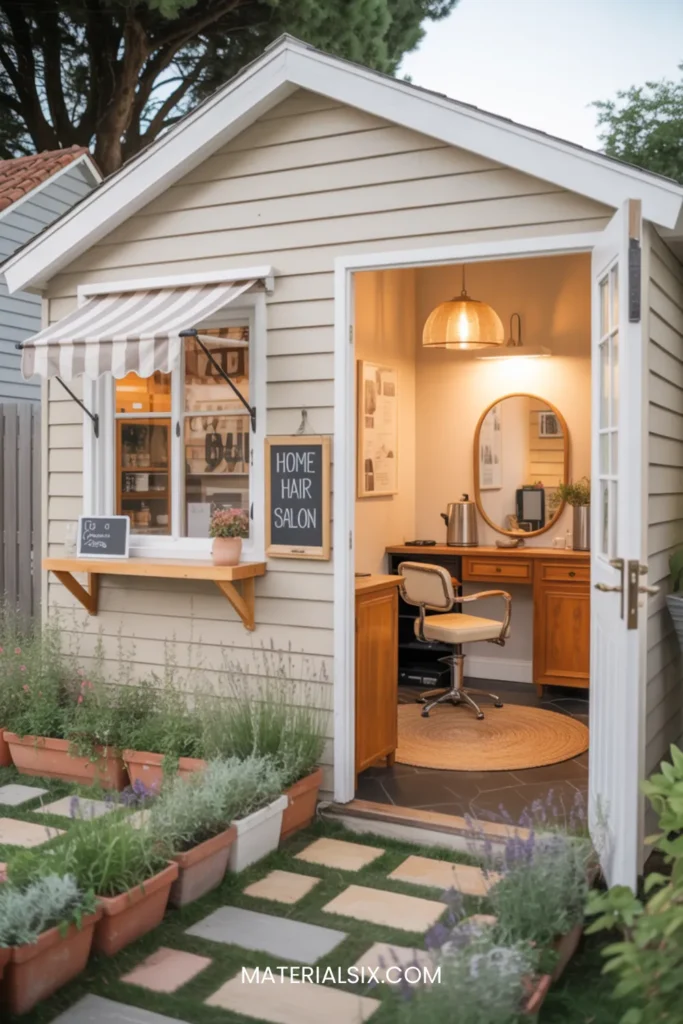 40 Dreamy Beauty Shed Salon Ideas for the Ultimate Backyard Glow-Up ...