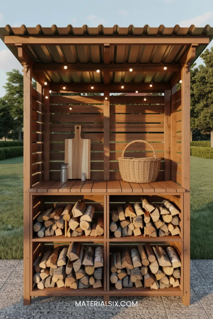 35 Smart Wood Shed Ideas for Dry Firewood Storage (DIY & Backyard ...