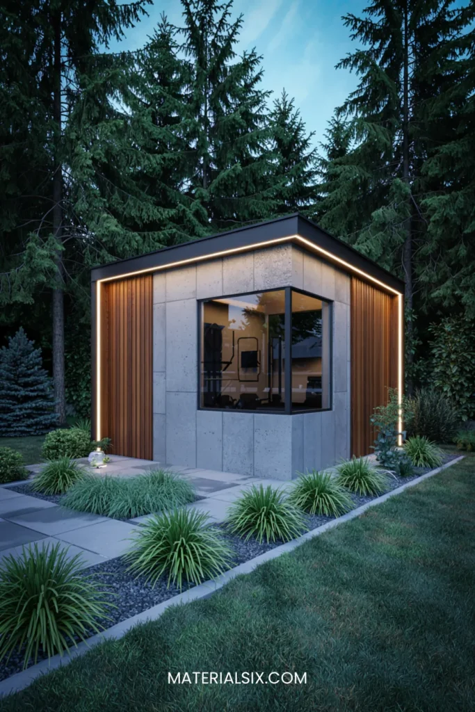 30 Home Gym Shed Ideas for a Clean, Motivating Workout Space - MaterialSix