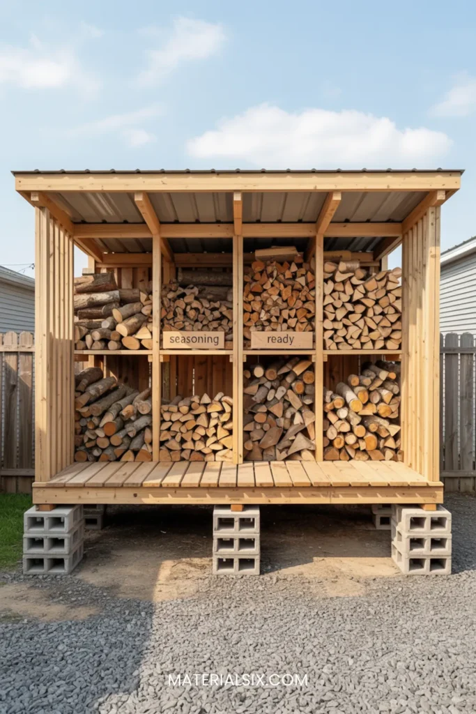 35 Smart Wood Shed Ideas for Dry Firewood Storage (DIY & Backyard ...