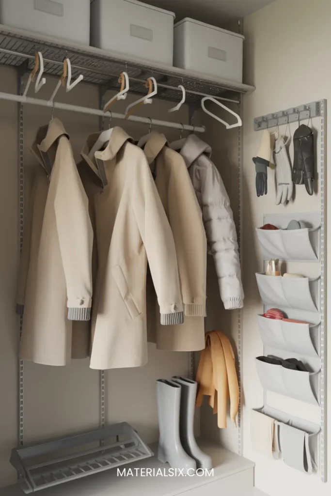 30 Winter Coat Storage Ideas to Keep Your Entryway and Coat Closet ...