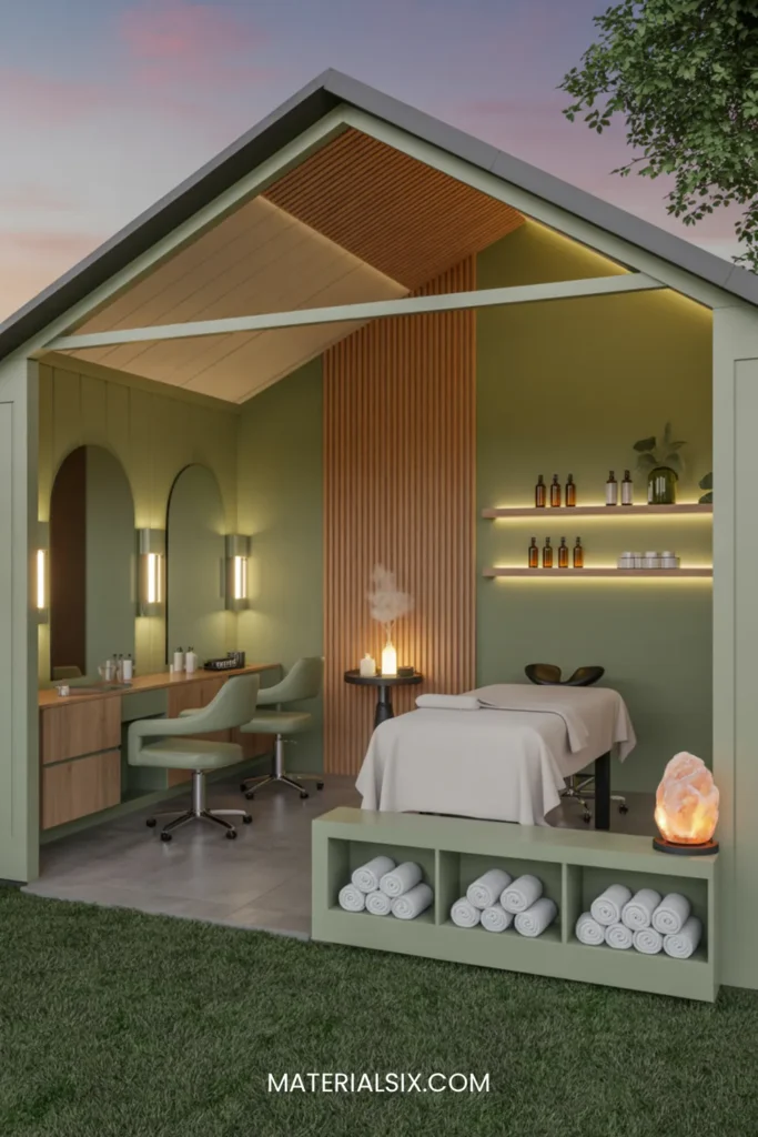 40 Dreamy Beauty Shed Salon Ideas for the Ultimate Backyard Glow-Up ...