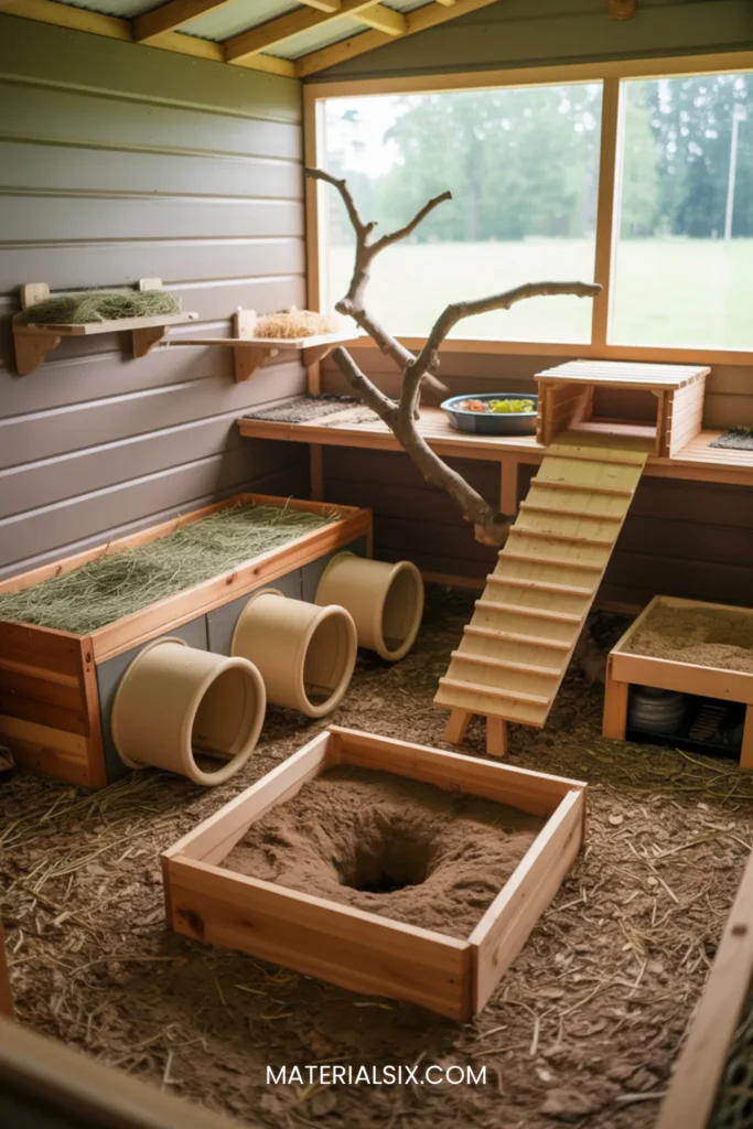 35 Rabbit Shed Ideas for a Cozy, Safe Backyard Bunny Setup - MaterialSix