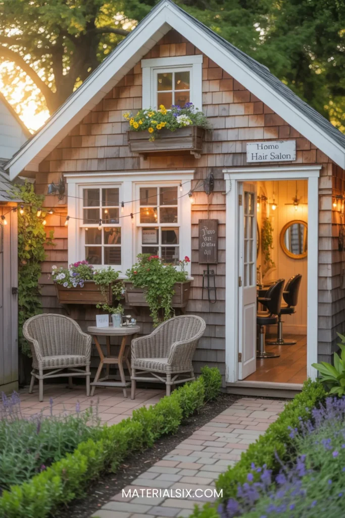 40 Dreamy Beauty Shed Salon Ideas for the Ultimate Backyard Glow-Up ...