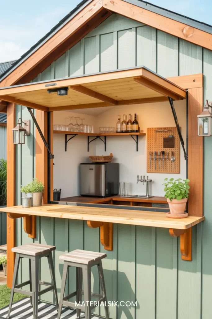 35 Shed Bar Ideas to Create a Backyard Pub You’ll Actually Use ...