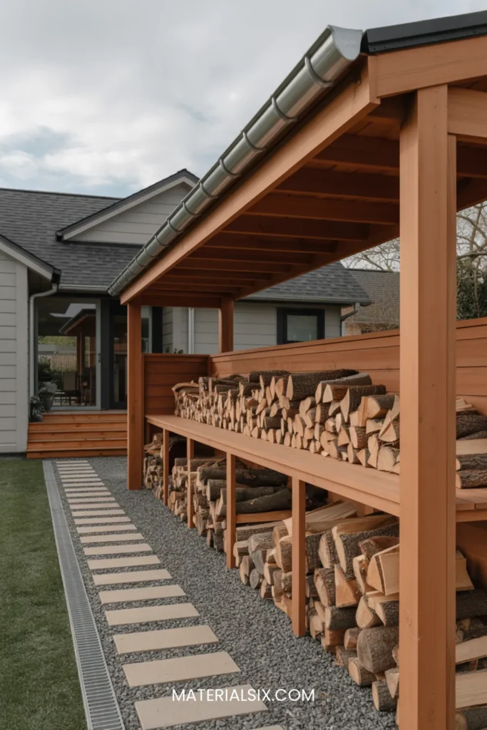 35 Smart Wood Shed Ideas for Dry Firewood Storage (DIY & Backyard ...