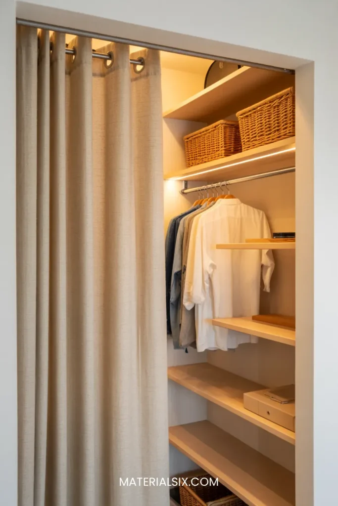 35 Small Walk-In Closet Ideas That Make Tiny Spaces Feel Big (Layouts ...