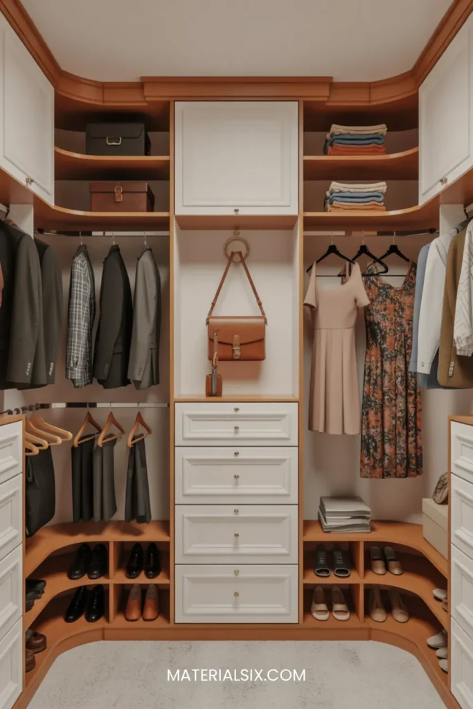 35 Small Walk-In Closet Ideas That Make Tiny Spaces Feel Big (Layouts ...