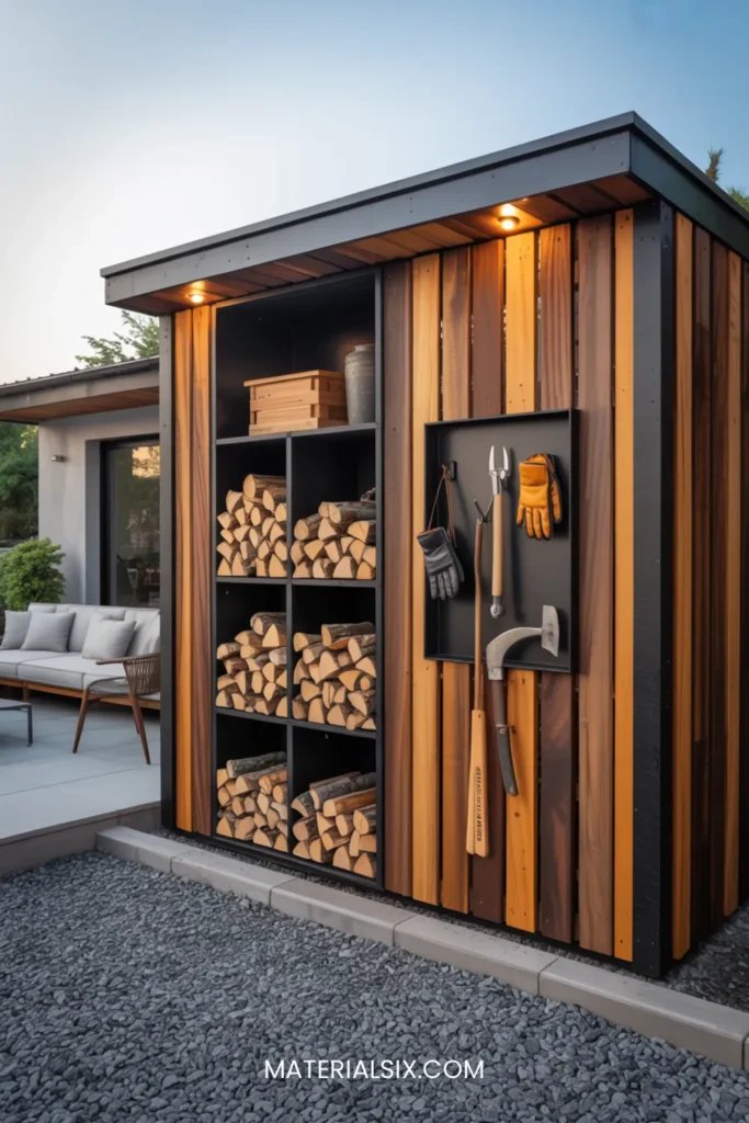 35 Smart Wood Shed Ideas for Dry Firewood Storage (DIY & Backyard ...