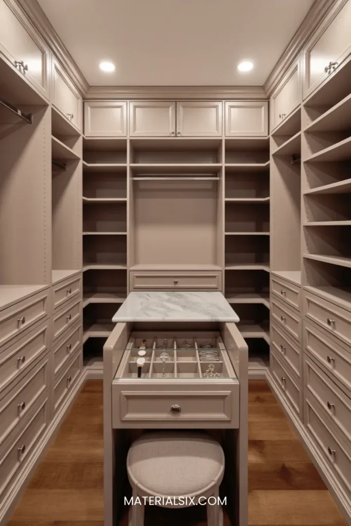 35 Small Walk-In Closet Ideas That Make Tiny Spaces Feel Big (Layouts ...