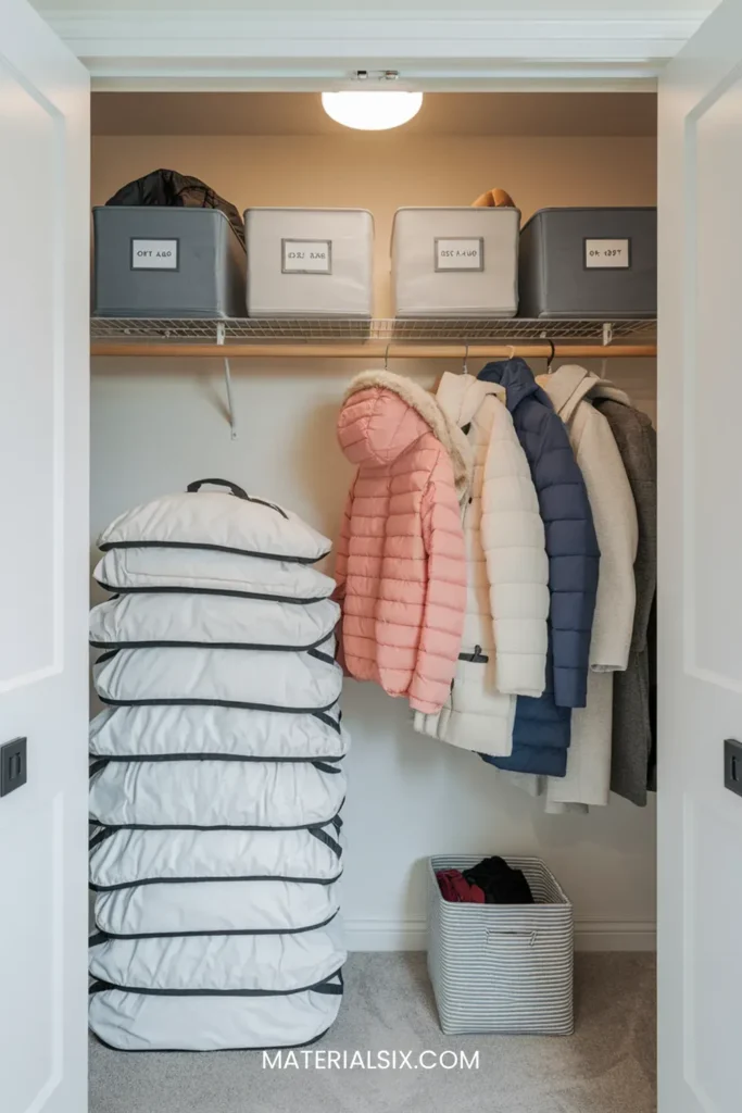 30 Winter Coat Storage Ideas to Keep Your Entryway and Coat Closet ...