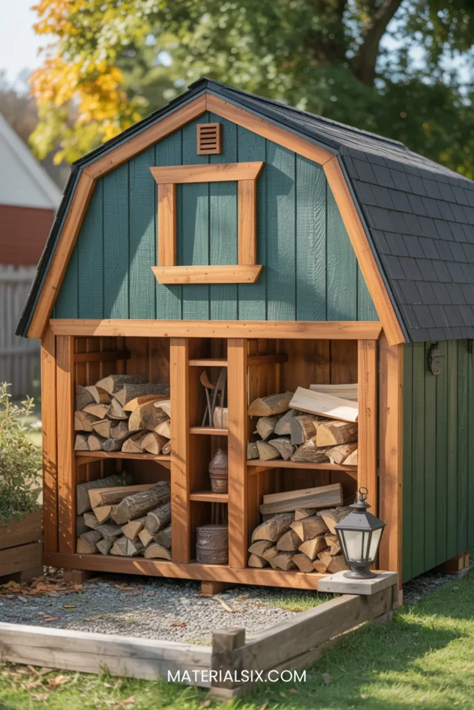 35 Smart Wood Shed Ideas for Dry Firewood Storage (DIY & Backyard ...