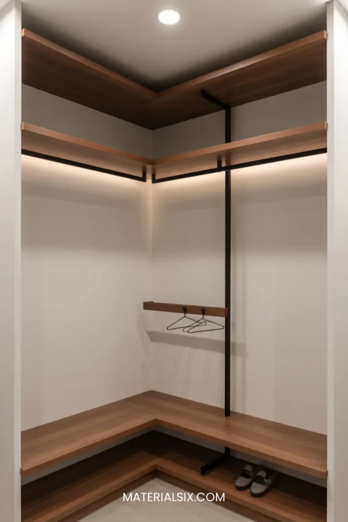 35 Small Walk-In Closet Ideas That Make Tiny Spaces Feel Big (Layouts ...