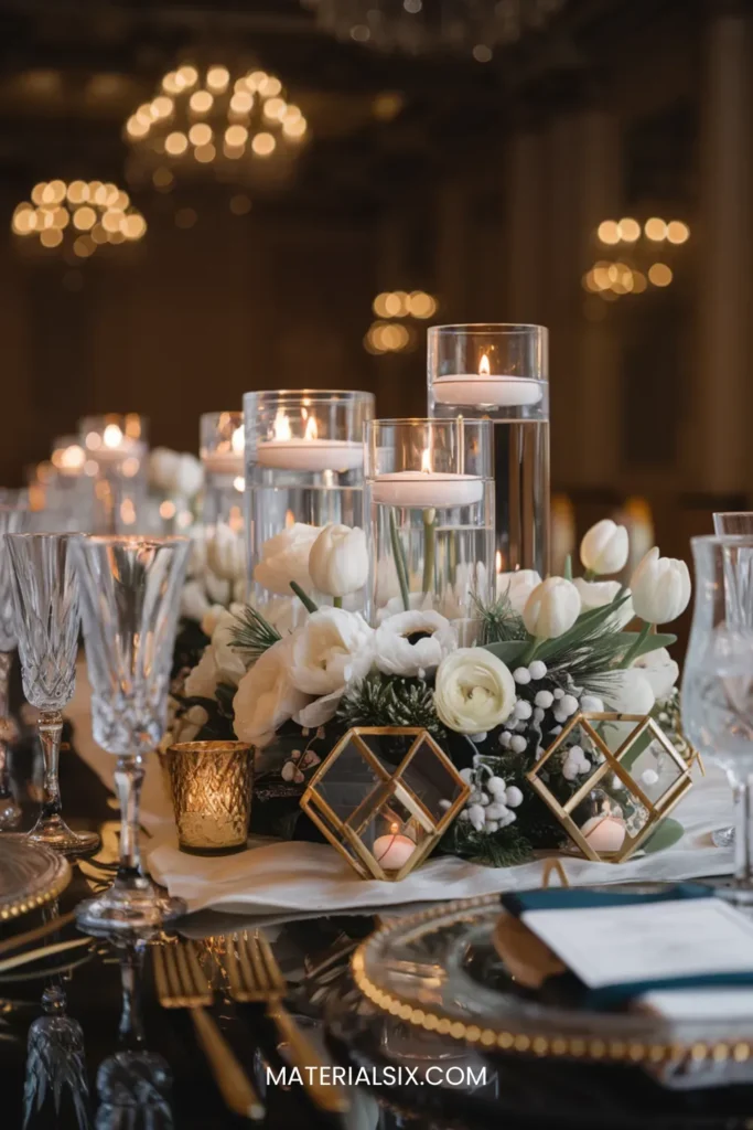 30 Winter Wedding Table Decor Ideas That Feel Magical - MaterialSix