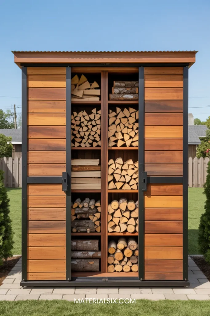 35 Smart Wood Shed Ideas for Dry Firewood Storage (DIY & Backyard ...