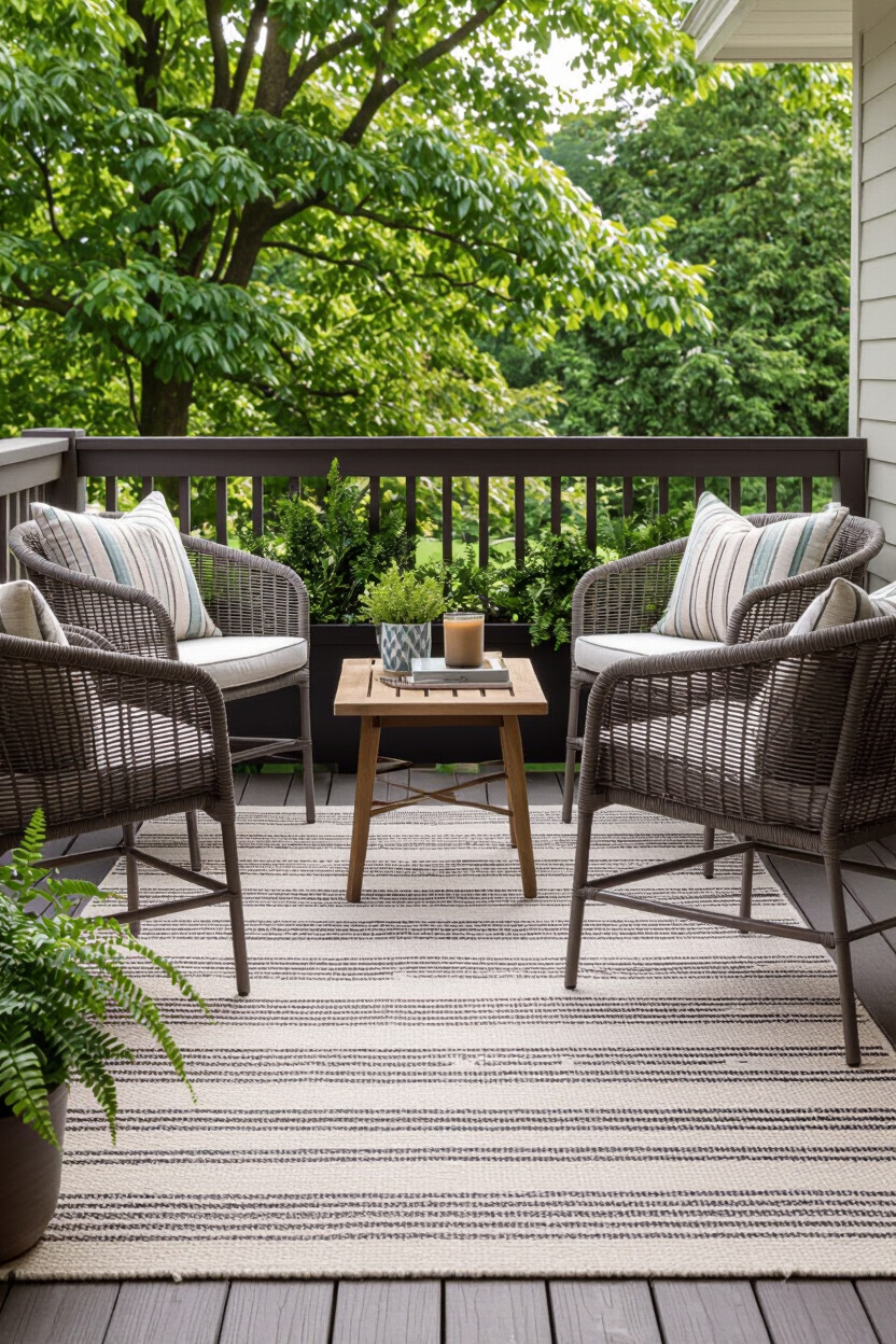 20 Small Deck Decorating Ideas to Maximize Your Space - MaterialSix
