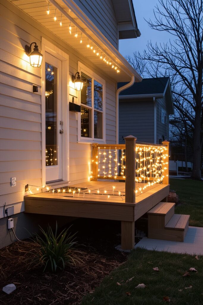 20 Inspiring Small Front Deck Decorating Ideas - MaterialSix